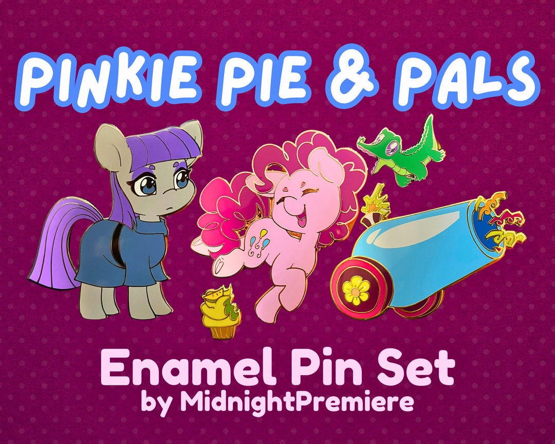 Pinkie Pie and Pals! Enamel Pin Set - Etsy