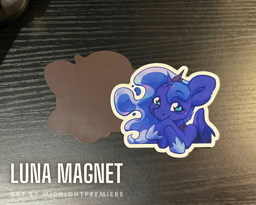 Princess Luna Magnet MLP Refrigerator Magnet, Princess Luna Fim My ...