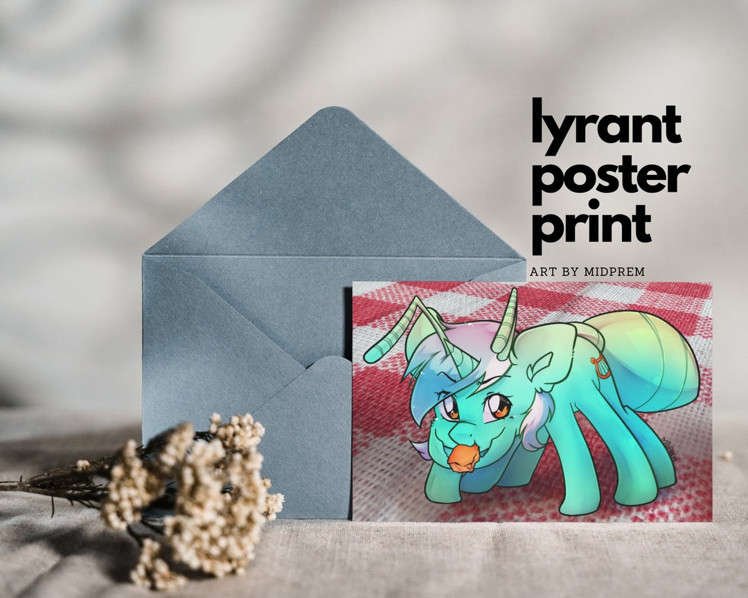 Lyrant 5x7 Postcard Print, Lyra Ant Picnic My Little Pony Friendship is ...