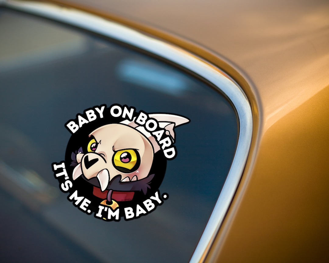 Baby on Board King and Hootie Window Decal | 5" Waterproof Sticker ...