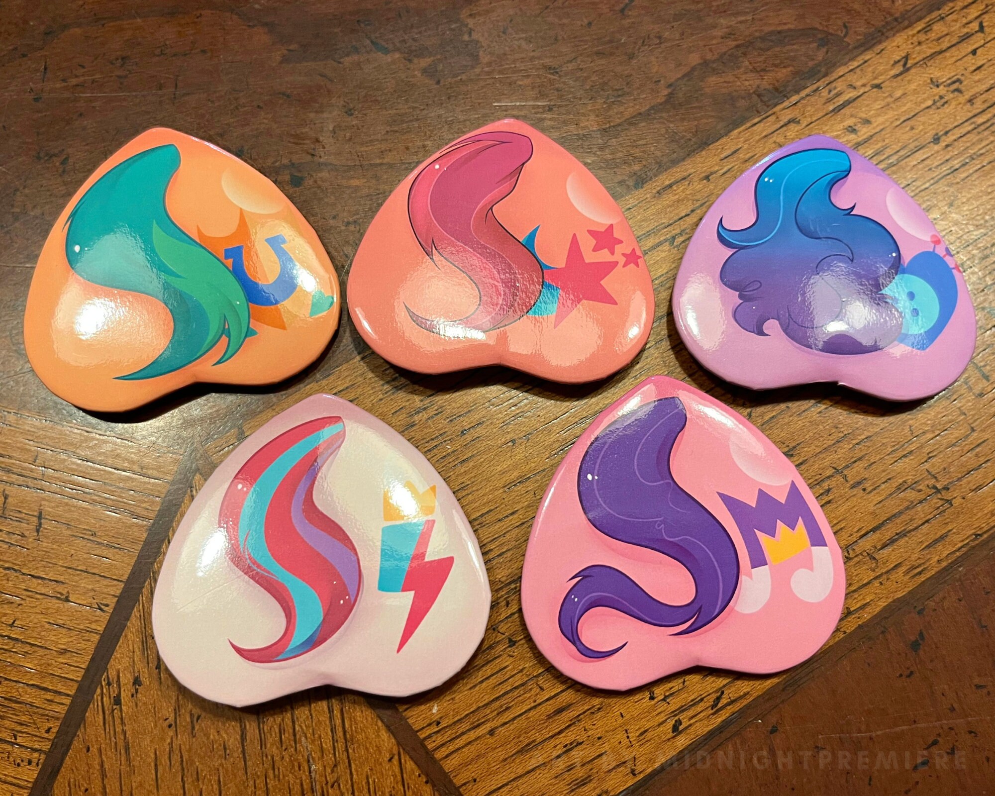 New Generation Cutie Mark Buttons MLP Friendship is Magic Pinback Pin ...