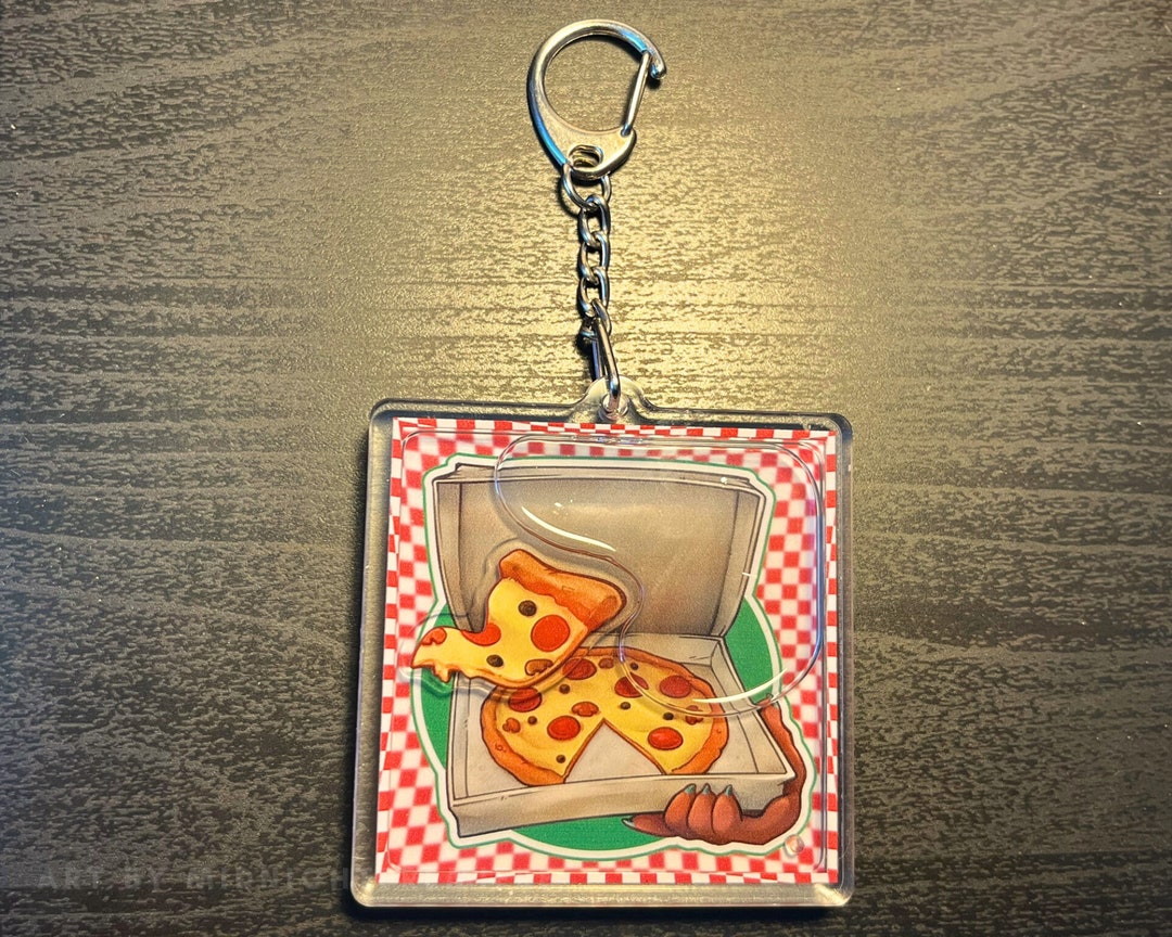 Pizza Oil Keychain | FNAF BLFC Five Nights at Freddy's Fazbear ...