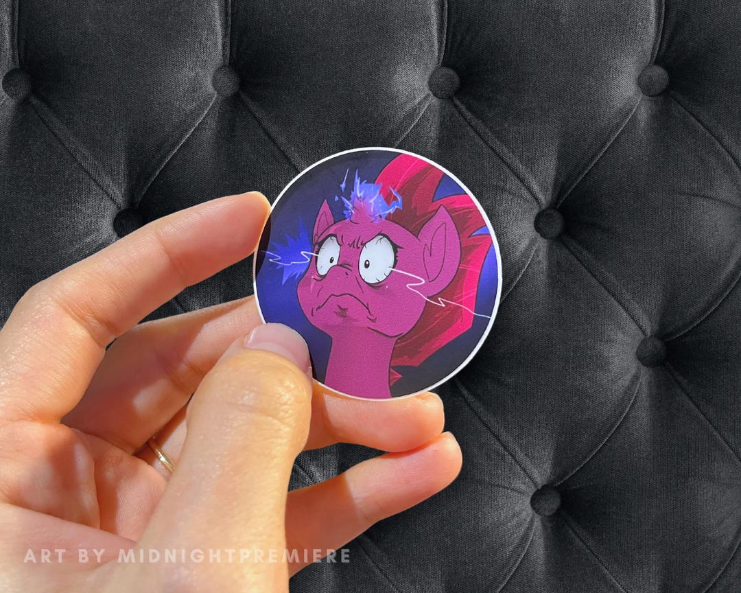 Angry Tempest Shadow Sticker | Waterproof Dishwasher-safe 2" Vinyl Car ...