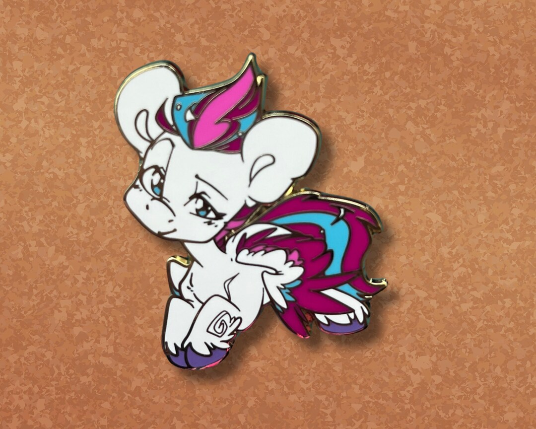 Zipp Storm Enamel Pin 2 Tall My Little Pony Tell Your Tale Make Your ...