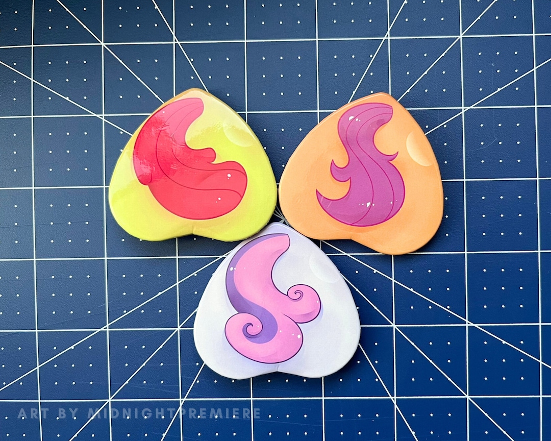 Cutie Mark Crusaders Cutie Mark Buttons MLP CMC Applebloom Scootaloo ...