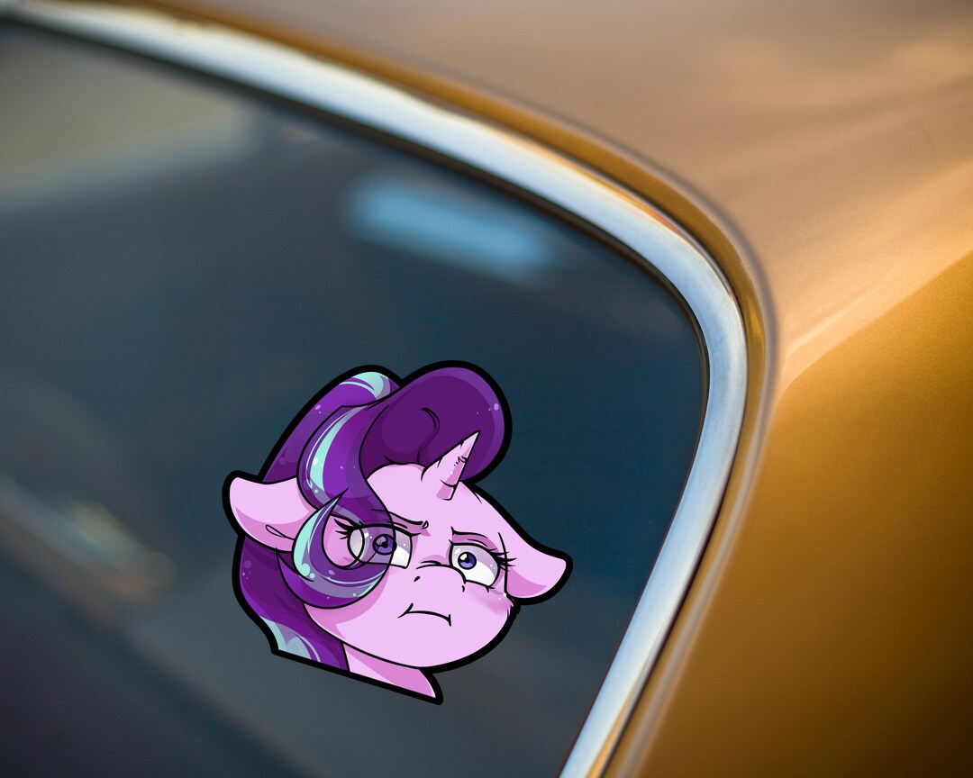 Starlight Glimmer "i See" Window Decal | Waterproof Sticker, Laminated ...