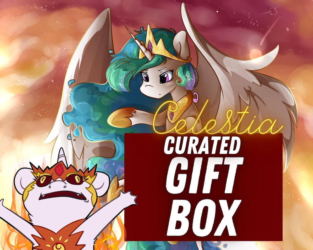 Princess Celestia Curated Gift Box | My Little Pony Gift Assortment ...