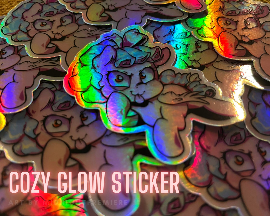 Cozy Glow Holographic MLP Vinyl Waterproof Sticker Holo Shiny Rainbow ...