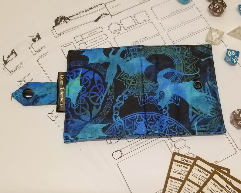 Softcover Spell Book - Card Album - Dnd Accessories - Gamer Gifts ...