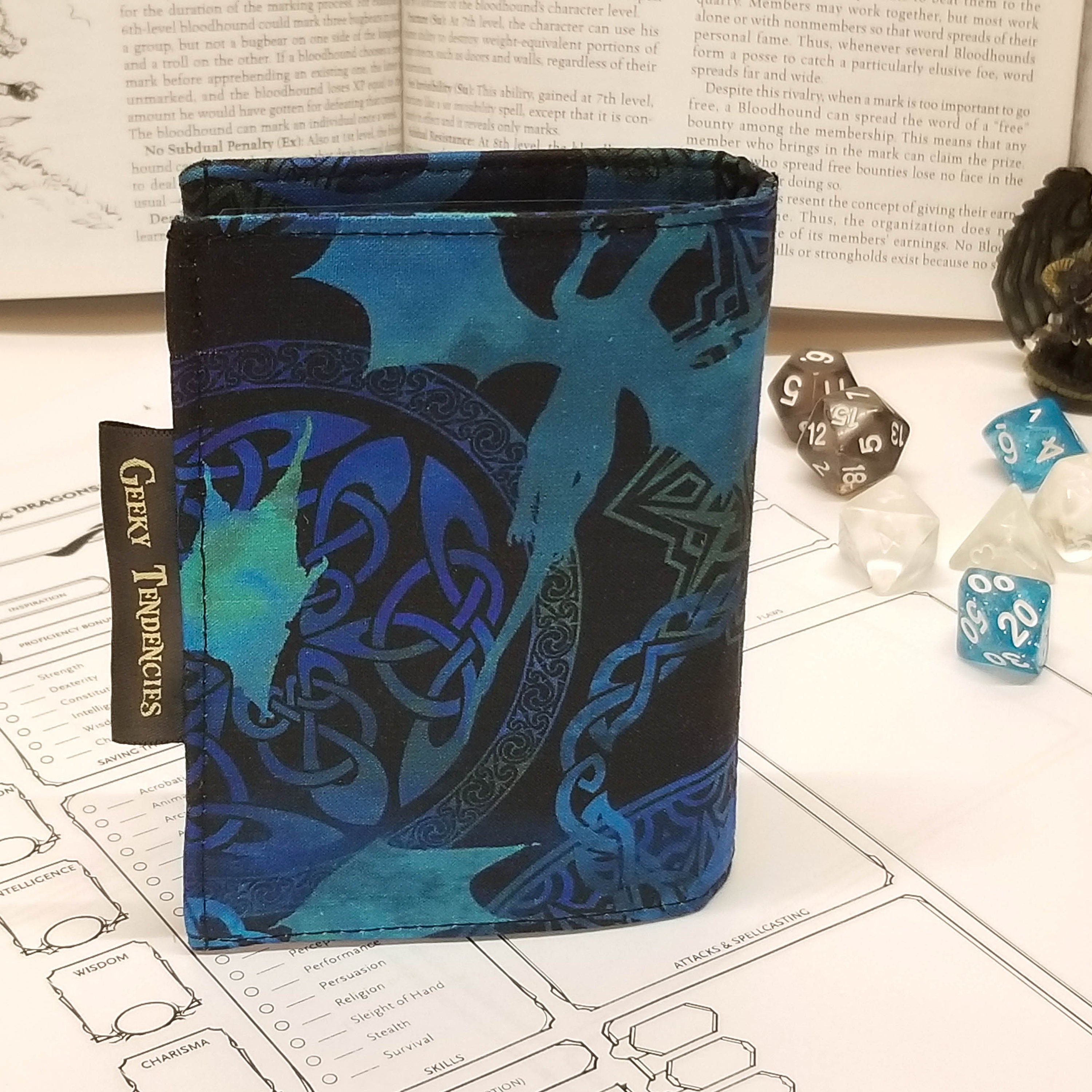 Softcover Spell book Card Album DnD Accessories Gamer | Etsy
