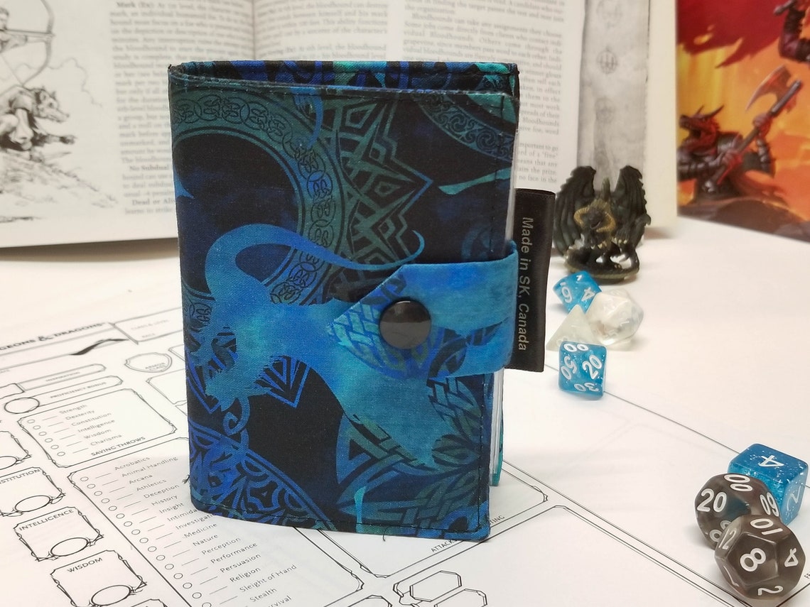 Softcover Spell Book - Card Album - Dnd Accessories - Gamer Gifts ...