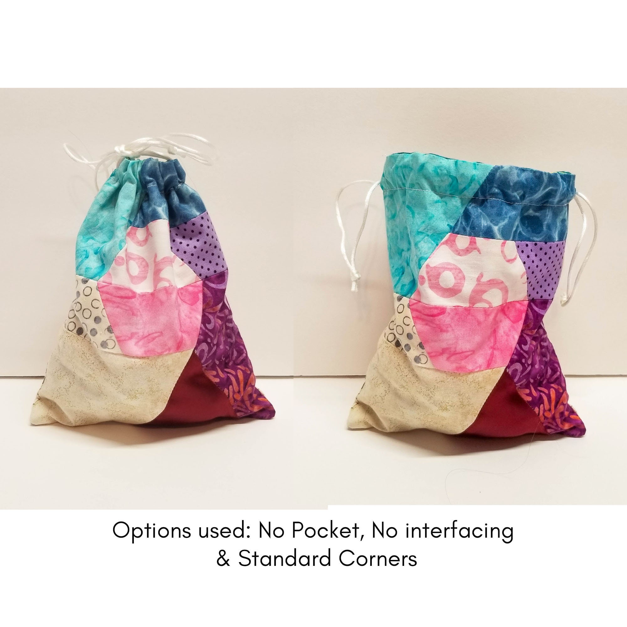 Drawstring Bag Pattern - Dnd Accessories - Dice Bag With Pockets ...