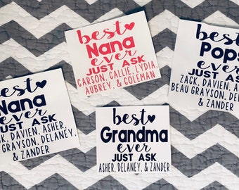 Grandma decal | Etsy