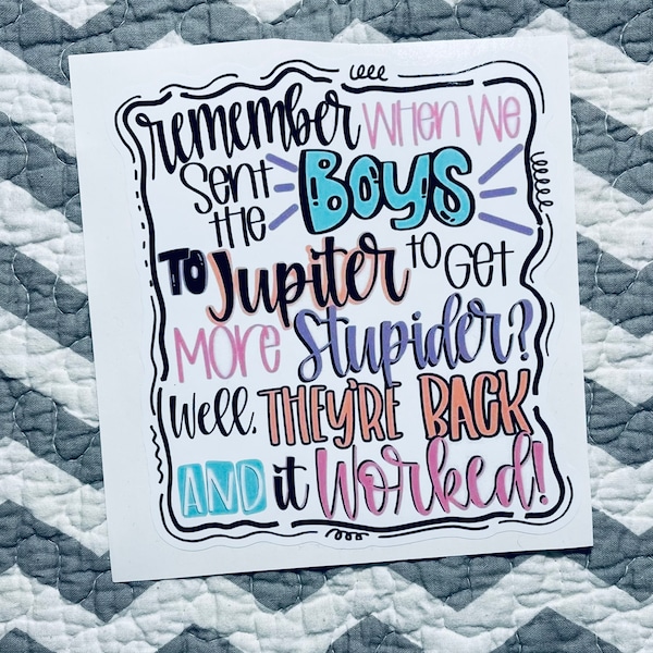 Remember When Sticker - Etsy