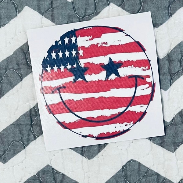 Patriotic Decal - Etsy