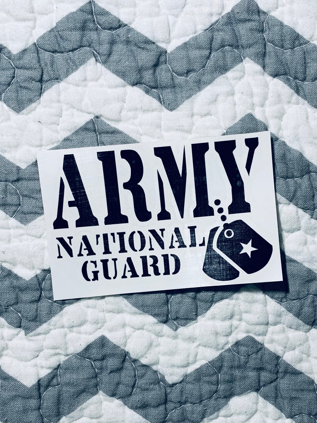 Army National Guard Decal-sticker-yeti-rtic-sic-tumbler-ozark Trail ...