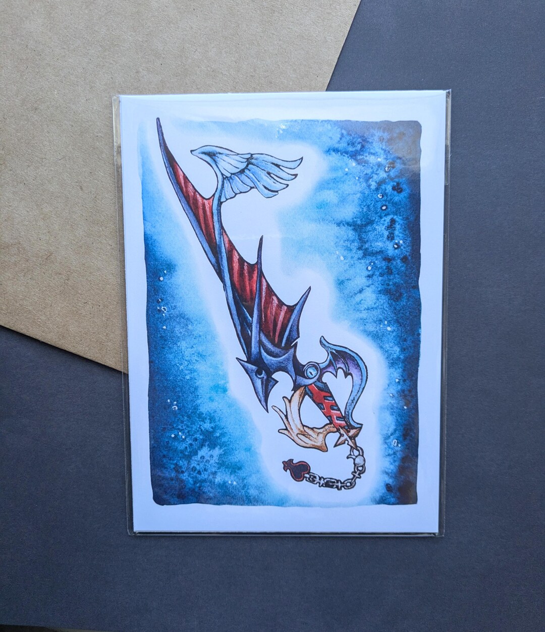 Way to the Dawn Keyblade | Kingdom Hearts | 5x7 Matte Photo Print - Etsy