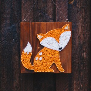 Baby Fox Wood Sign Little Fox Nursery Decor Great Fox Baby - Etsy