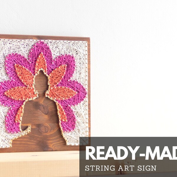 Lotus String Art - Etsy