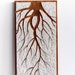 Tree Root String Art Silhouette Minimalist Wall Decoration, String Art ...