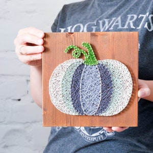 Pumpkin String Art Fall String Art Pumpkin Decor Pumpkin - Etsy