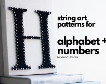 String Art Pattern | Etsy