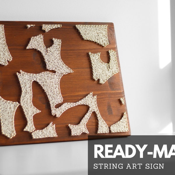 Reverse String Art - Etsy