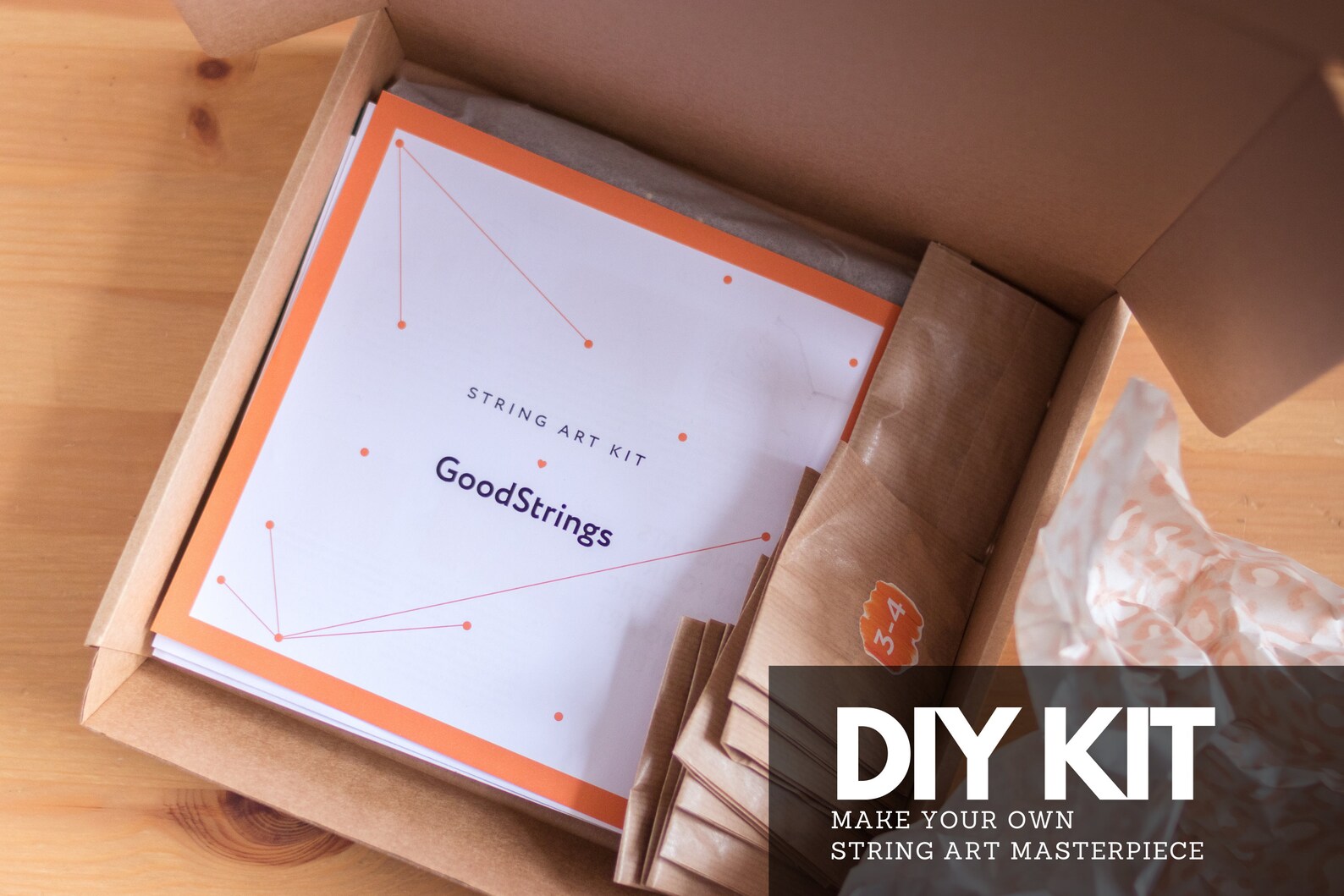 String Art Kit for Adults and Kids DIY String Art Mandala | Etsy