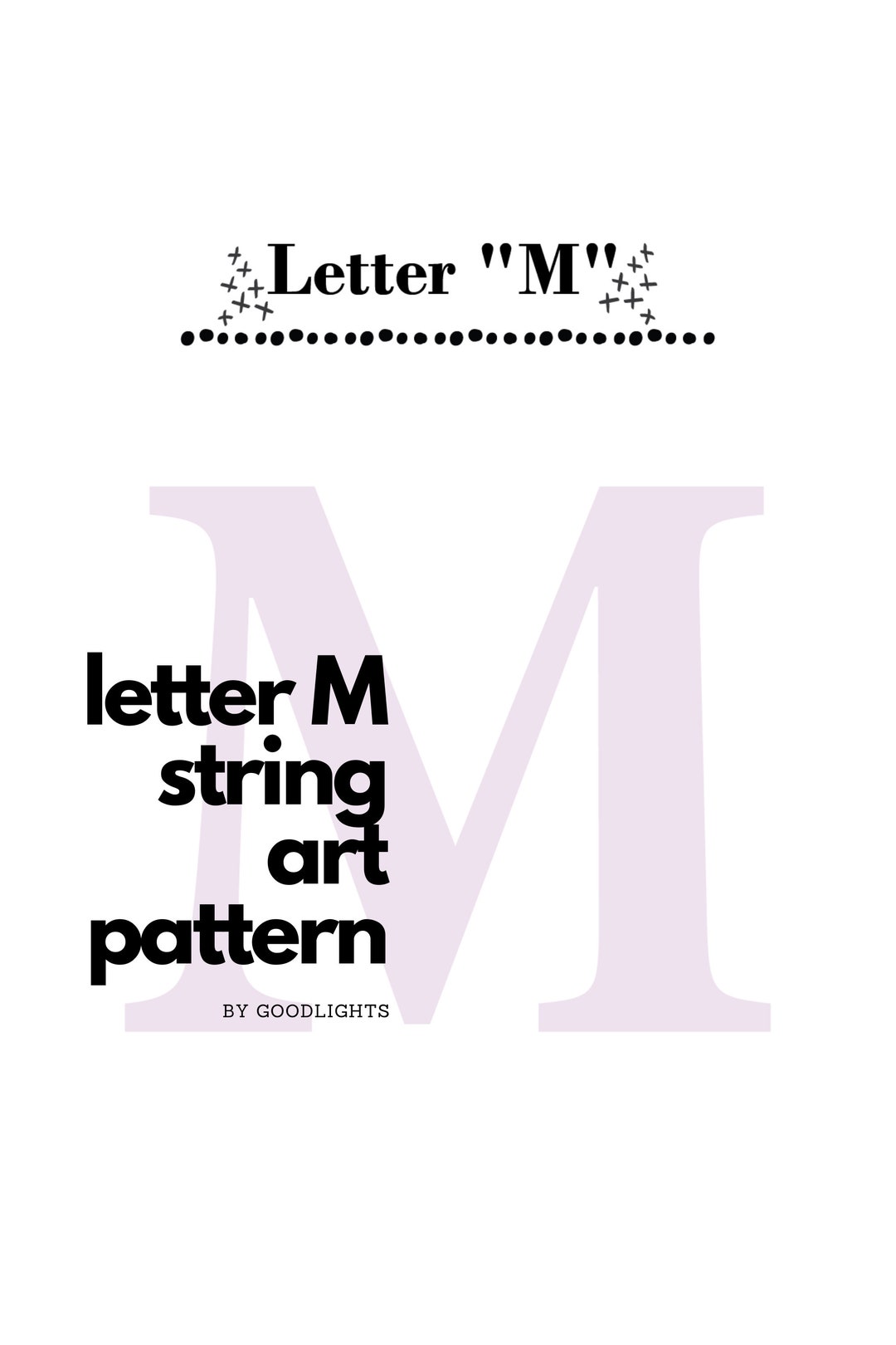 String Art Pattern Printable Pattern Template Tutorial for - Etsy