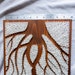 Tree Root String Art Silhouette Minimalist Wall Decoration, String Art ...