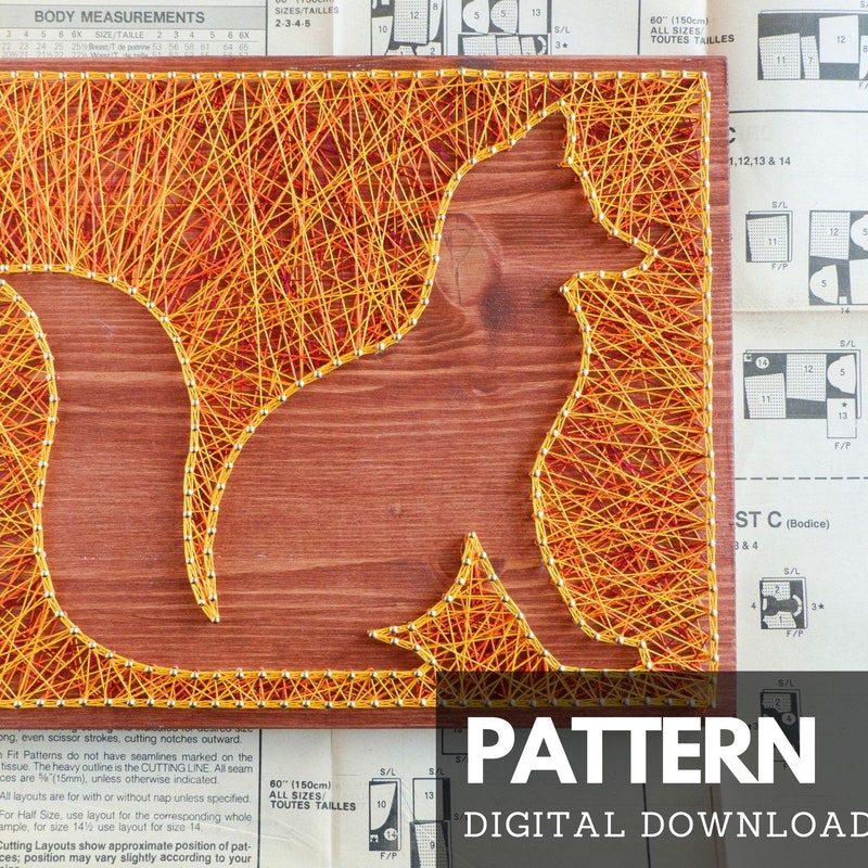 Fox String Art - Etsy