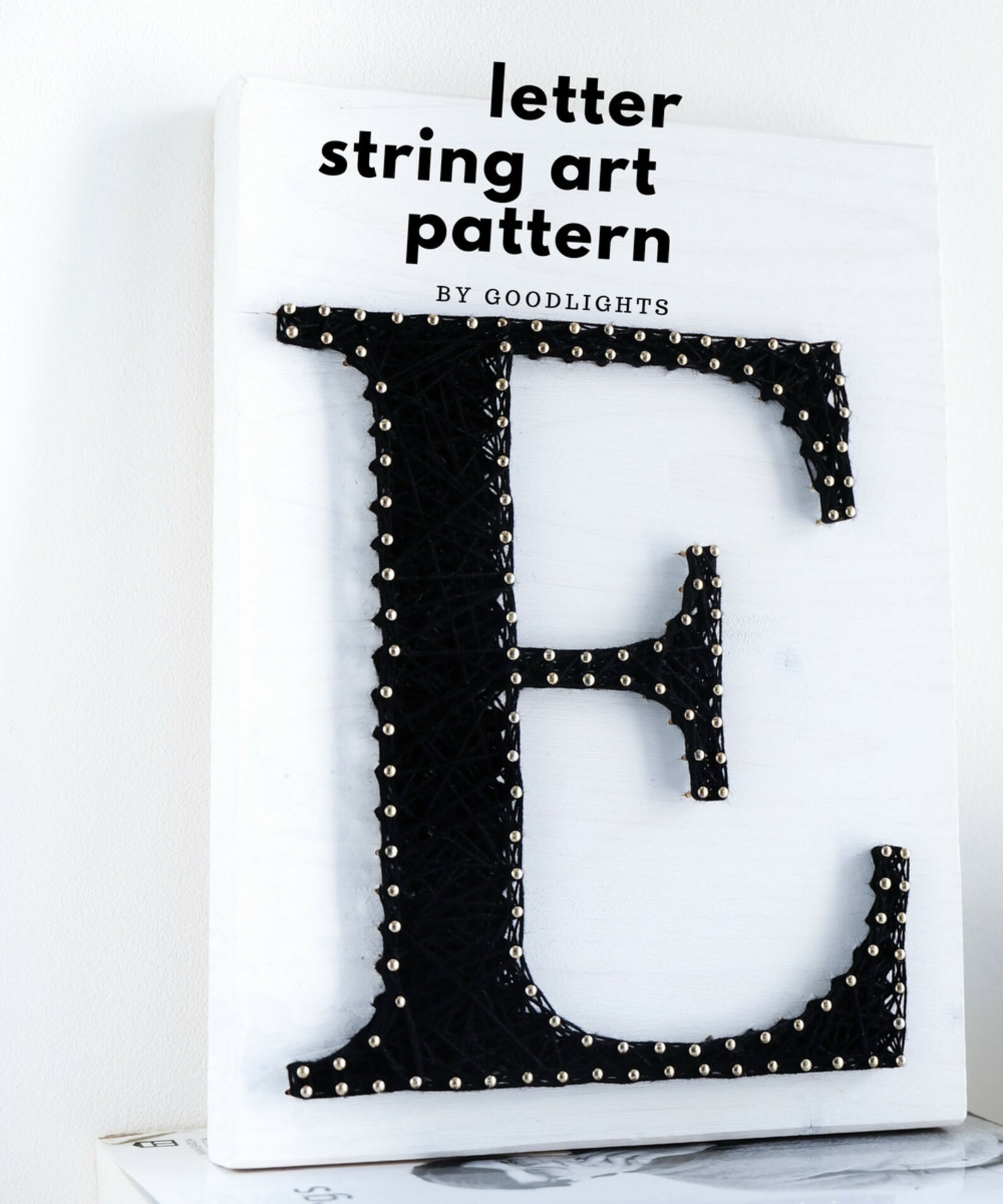 String Art Pattern Printable Pattern Template Tutorial for | Etsy