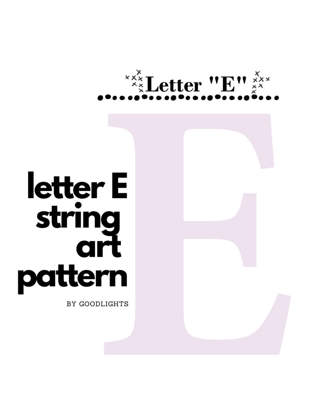 String Art Pattern Printable Pattern Template Tutorial for - Etsy