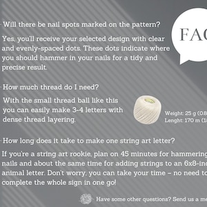 String Art Pattern Printable - Pattern, Template Tutorial for String ...