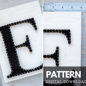 String Art Pattern Printable - Pattern, Template Tutorial for String ...