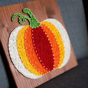 Pumpkin String Art Fall String Art Pumpkin Decor Pumpkin - Etsy