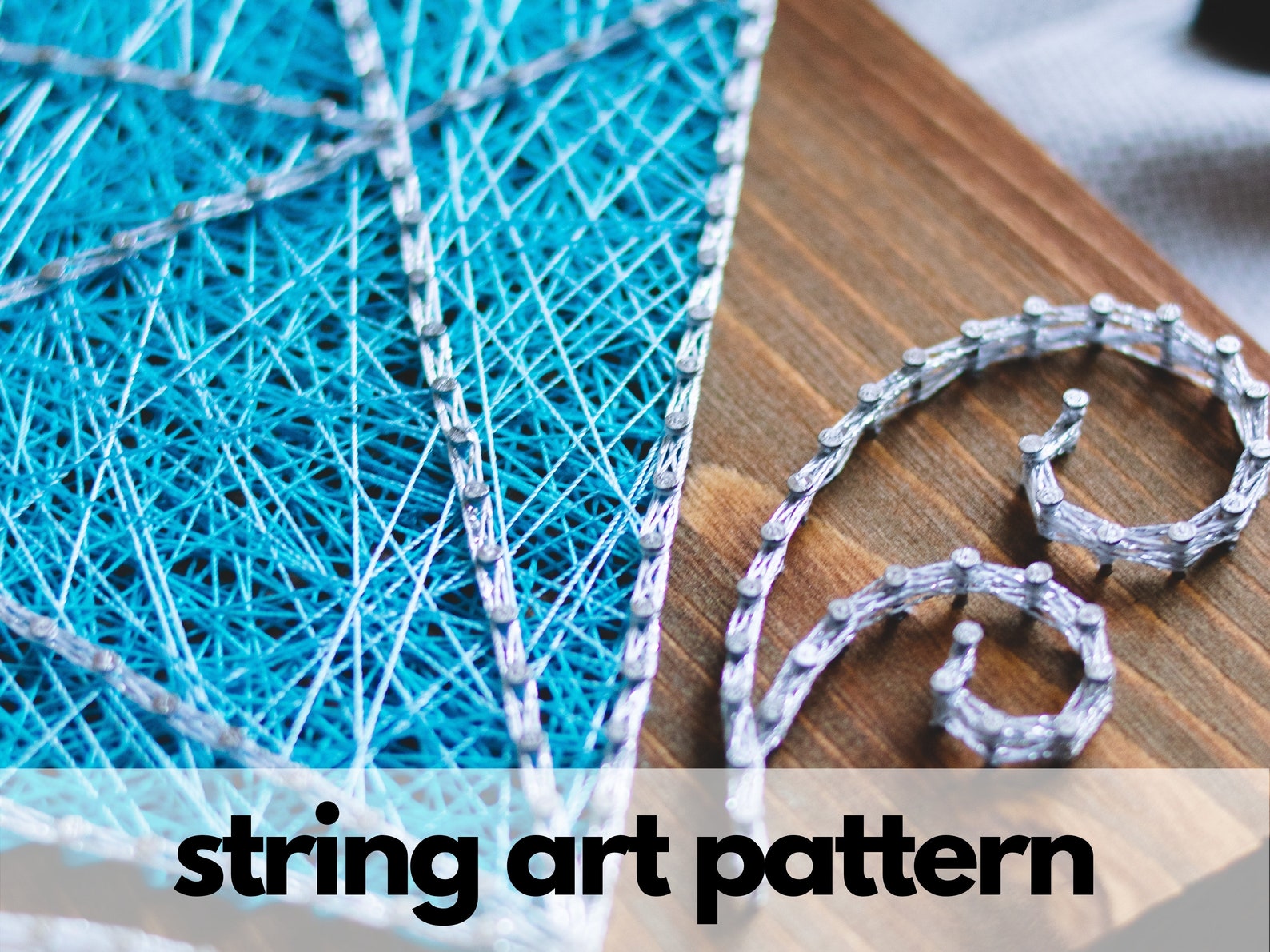 String Art Pattern Printable Diamond Gem String Art Pattern - Etsy