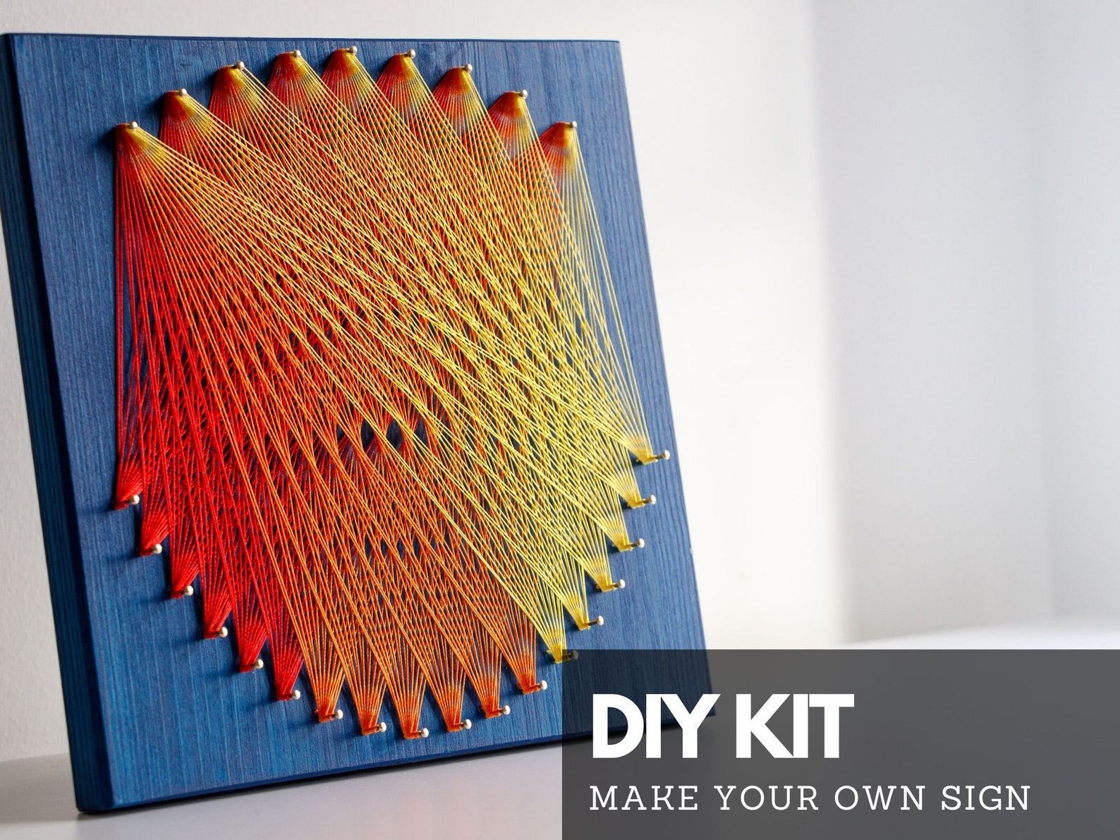 String Art Kit for Adults and Kids String Art Mandala Wall - Etsy