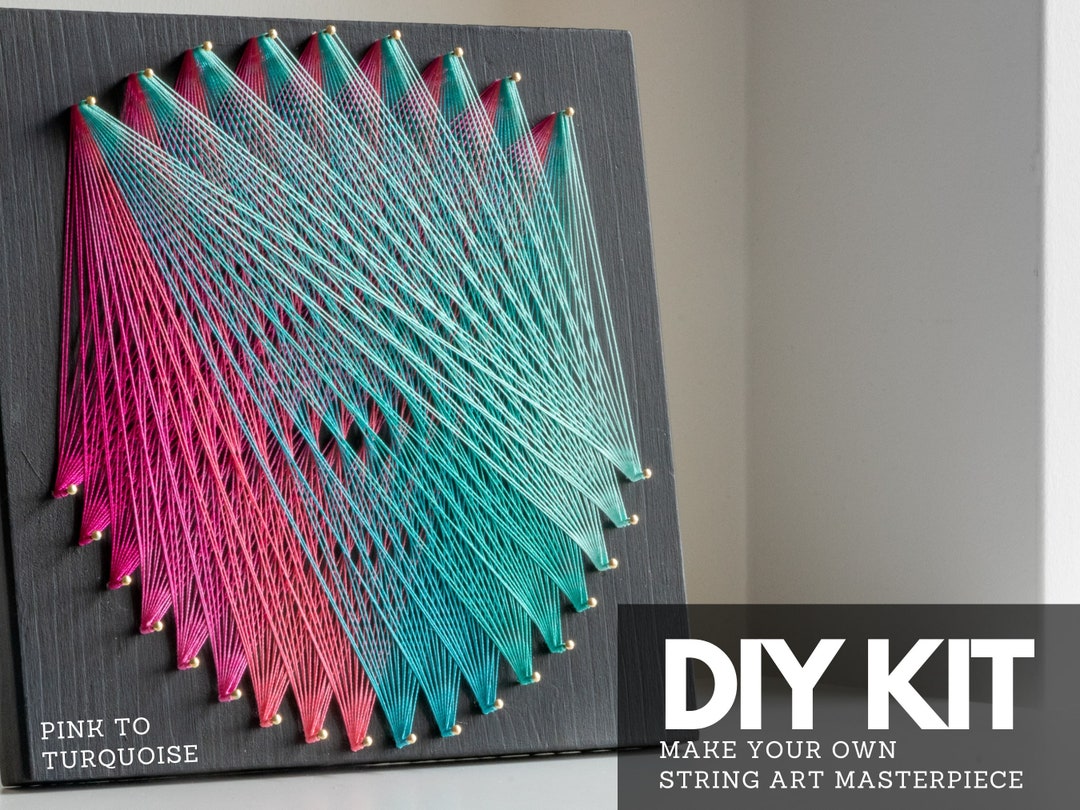 String Art Kit for Adults and Kids String Art Mandala Wall - Etsy