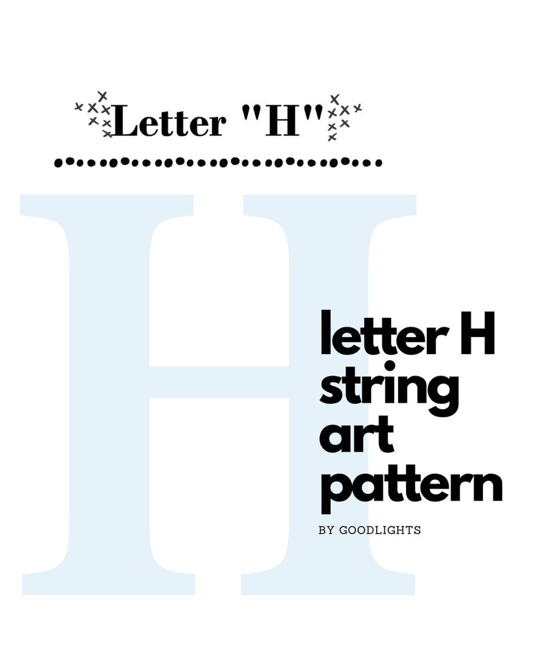 String Art Pattern Printable Pattern Template Tutorial for - Etsy