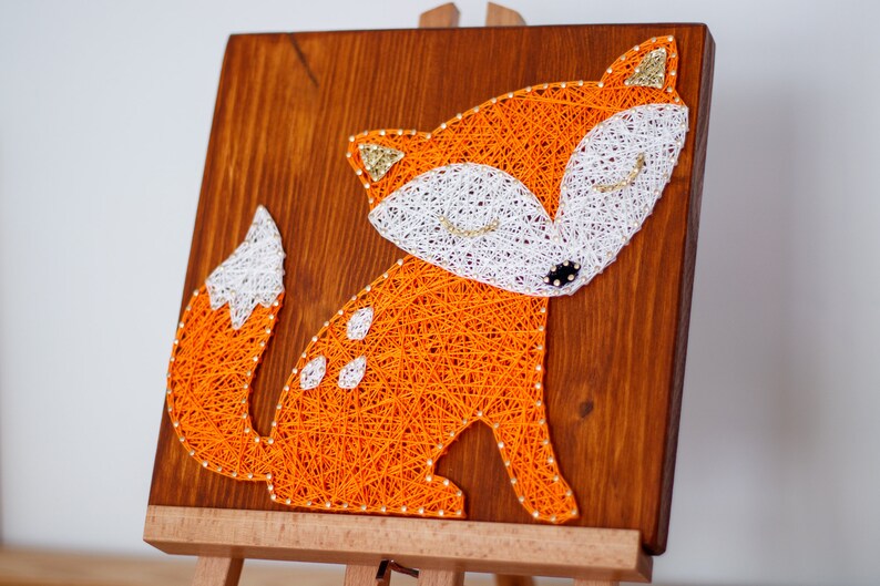 Baby Fox Wood Sign Little Fox Nursery Decor Great Fox Baby - Etsy