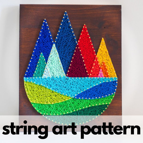 String Art Pattern - Etsy