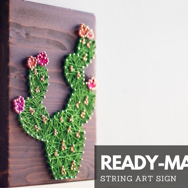 Cactus String Art - Etsy