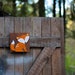 Baby Fox Wood Sign Little Fox Nursery Decor Great Fox Baby - Etsy