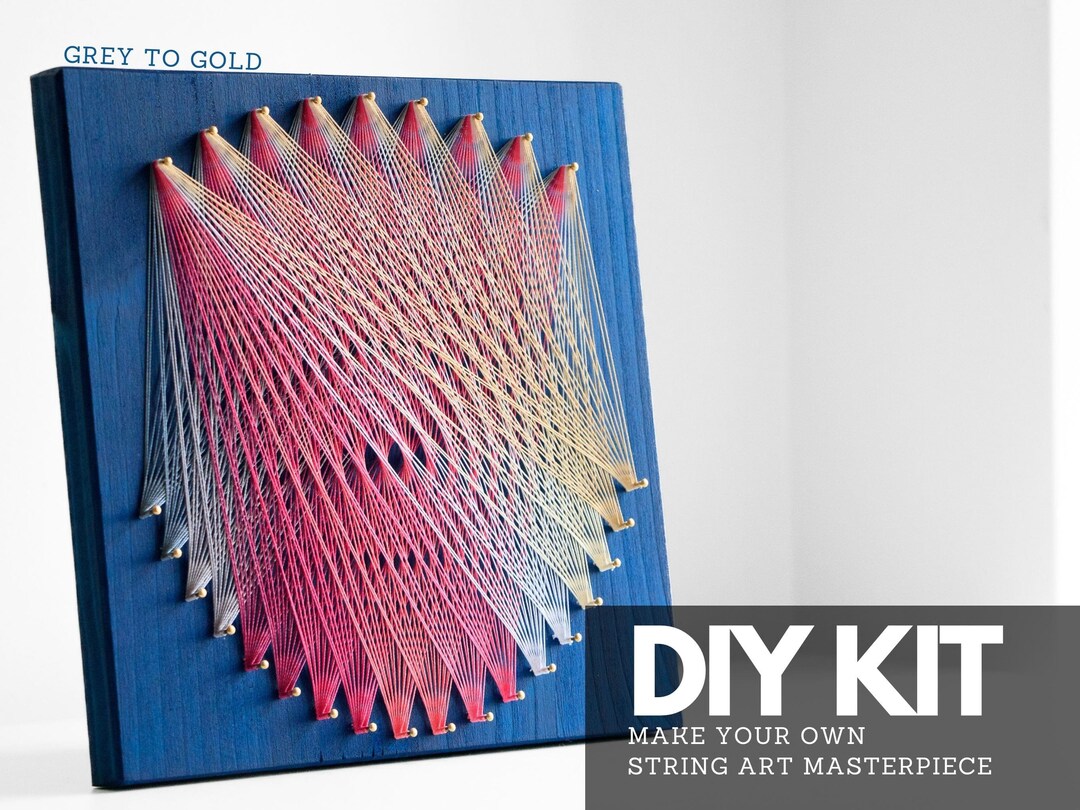 String Art Kit for Adults and Kids String Art Mandala Wall - Etsy