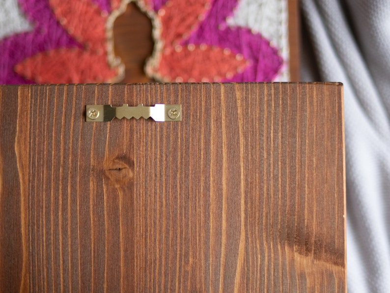 Buddha Wall Decor Buddhism Inspired Lotus String Art Sign for - Etsy