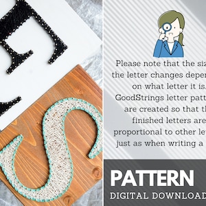 String Art Pattern Printable - Pattern, Template Tutorial for String ...
