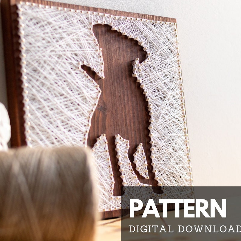 Dog String Art - Etsy