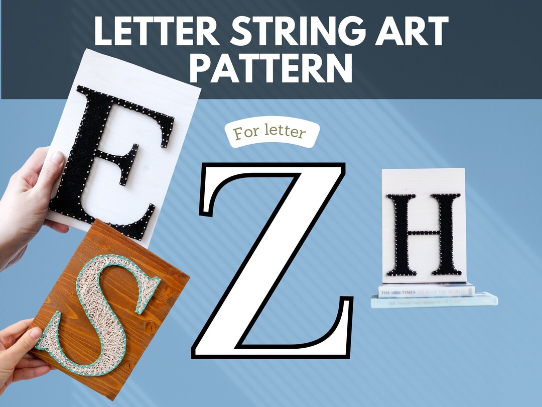 String Art Pattern Printable - Pattern, Template Tutorial for String ...