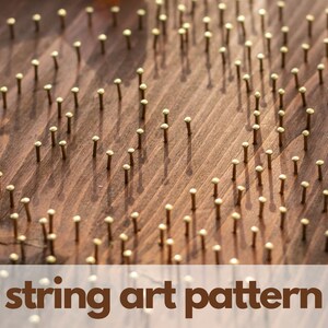 Sun Moon Star String Art Pattern With Instructions - Etsy